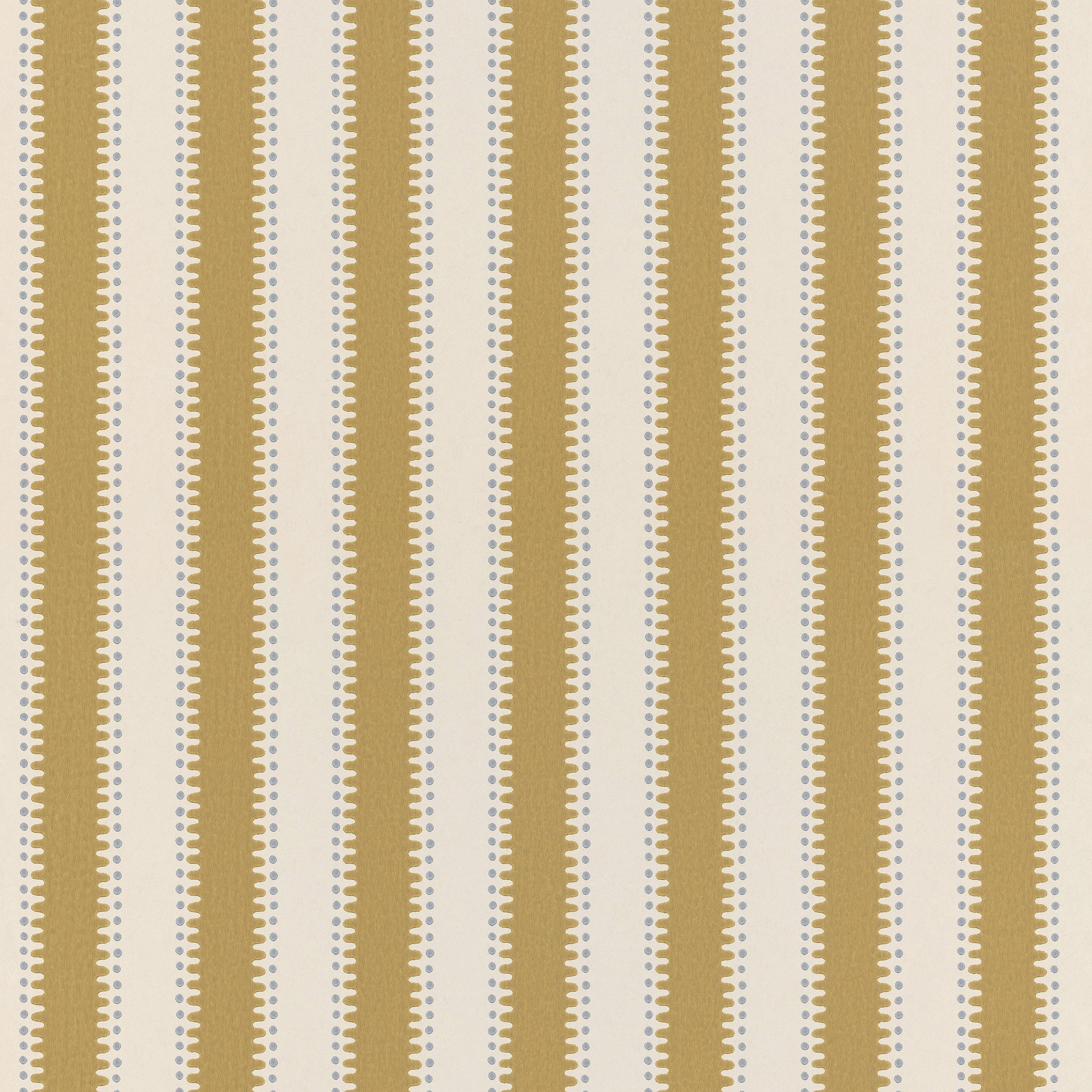 Wallpaper Jagged Stripe - Mustard – Långelid Von Brömssen