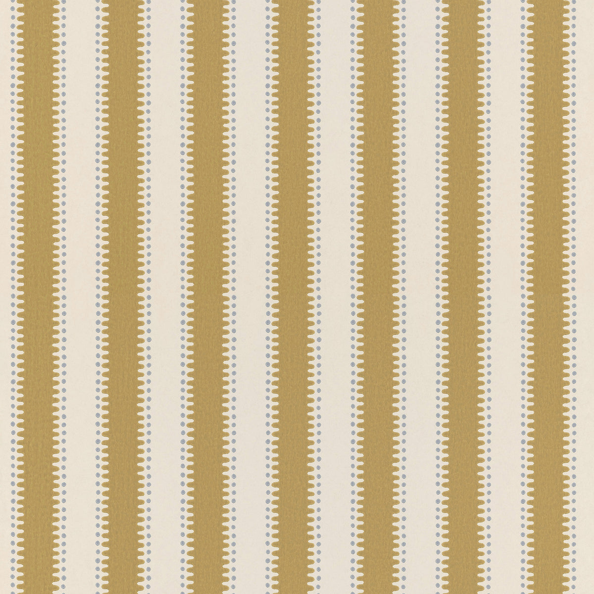 Wallpaper Jagged Stripe - Mustard – Långelid Von Brömssen