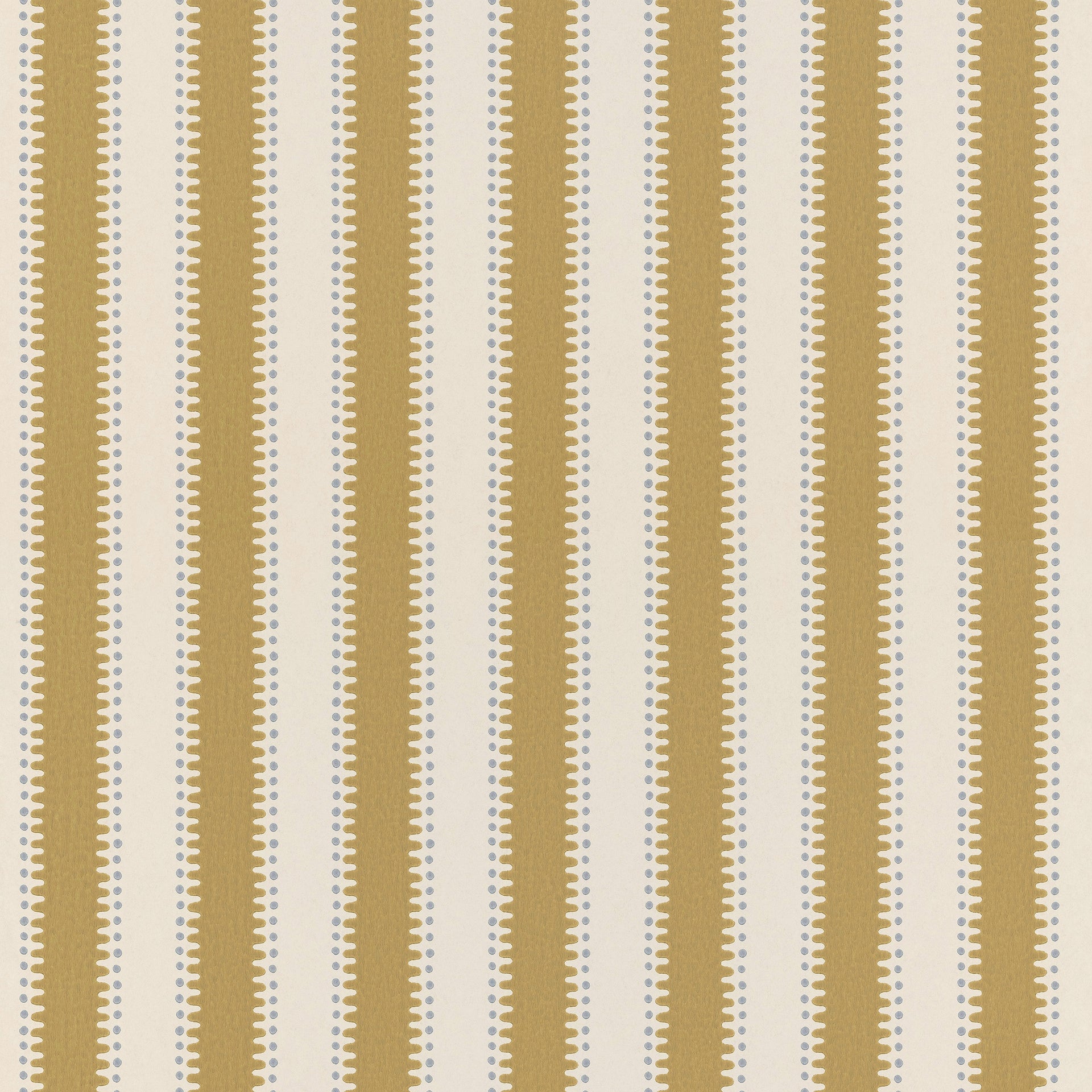 Wallpaper Jagged Stripe - Mustard – Långelid Von Brömssen